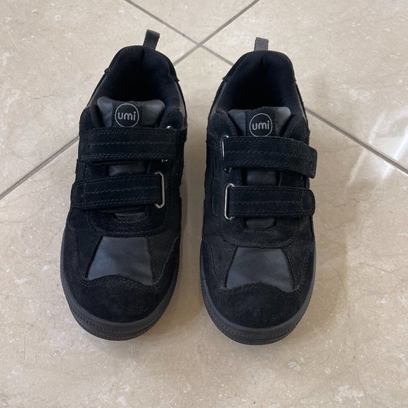 Umi | Shoes | Umi Big Boys Black Tyler Velcro Sneaker Size 5 Eu 37 ...